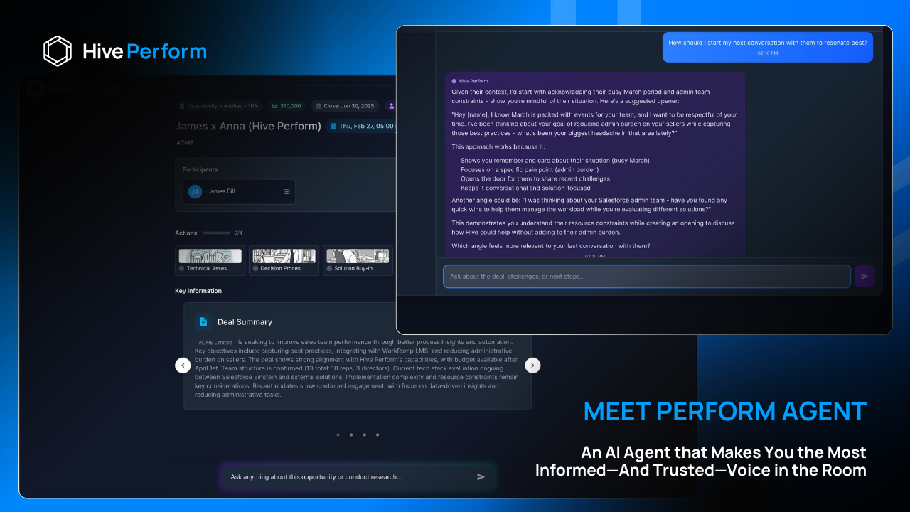 How Perform Agent Makes You the Most Informed (and Trusted)Voice in the Room